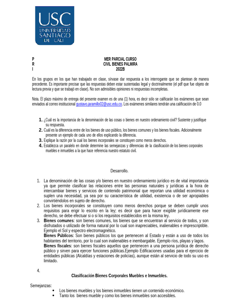 1P Civil Bines Palmira 2020B | PDF