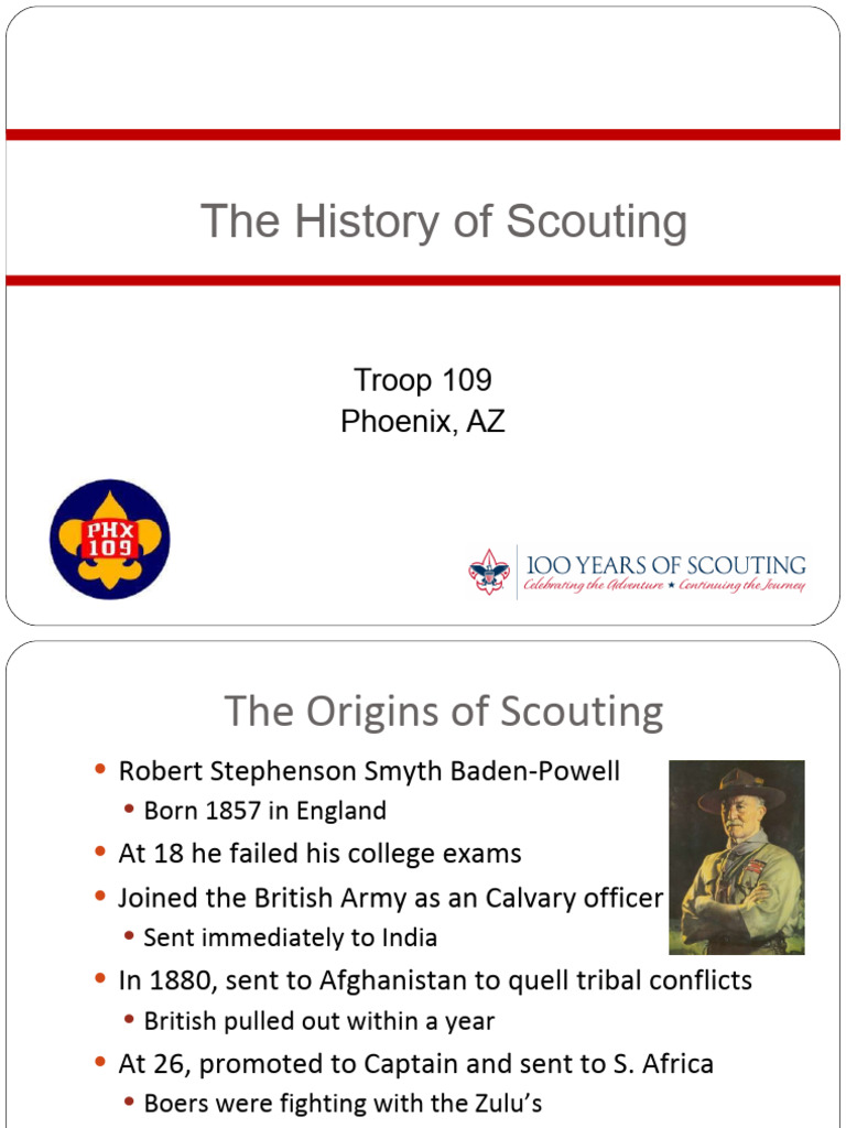 The History of Scouting | PDF