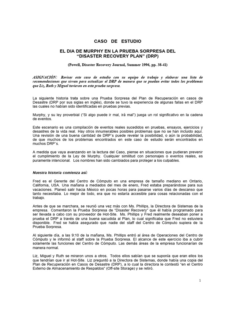 Caso_Estudio-BCP_DRP | PDF