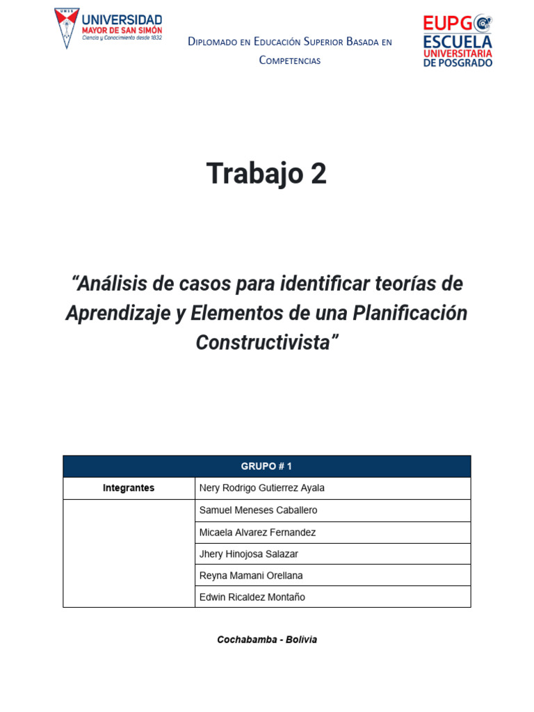 Grupo 1 Caso - Clase de Periodismo | PDF