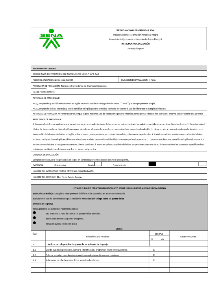 LCH2 - P - Ap7 - Aa2 - Aa3 (1) Lina | PDF