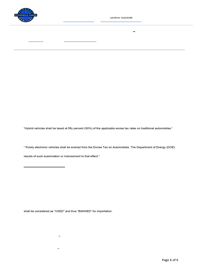 DAY 7 REVIEW PC 2021 AUTOMOBILES Handout | PDF