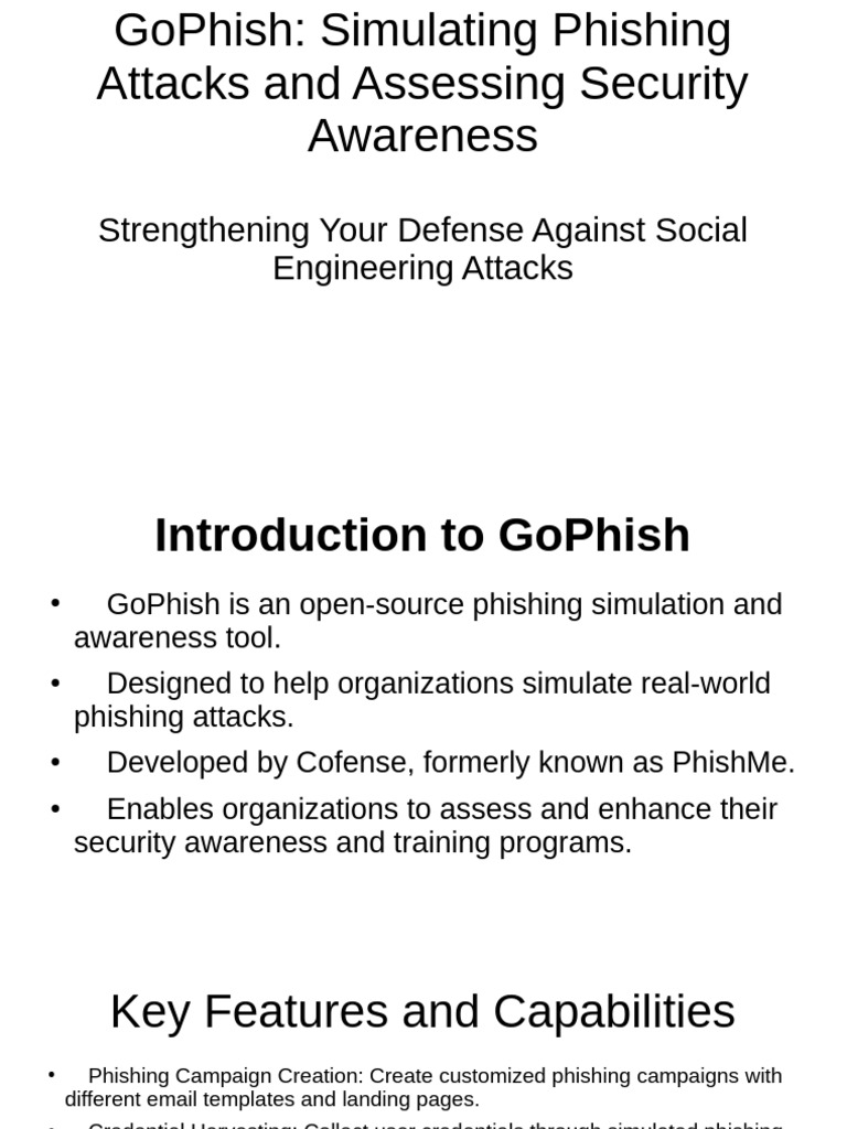 Gophish | PDF