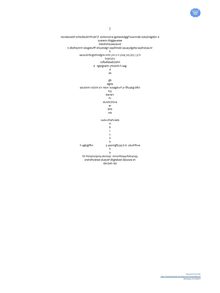 Educacion Fis. 10 | PDF