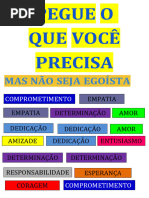 Dinâmica Pegue o Que Você Precisa | PDF