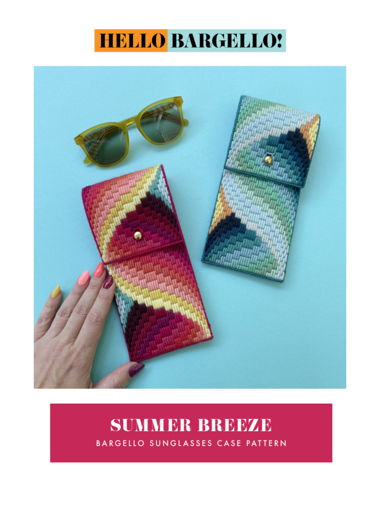 Hello Bargello Summer Breeze PDF Pattern | PDF