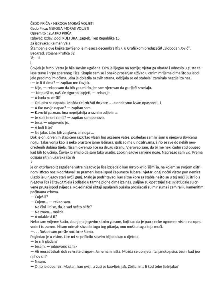 Nekoga Moraš Voljeti | PDF