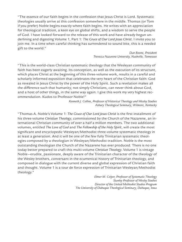 Christian Theology Vol 1 Sample | PDF