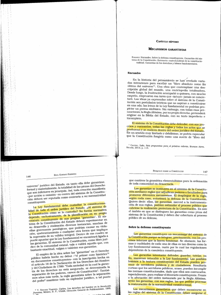 Bosquejo, Capítulo Septimo | PDF