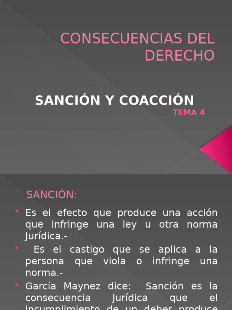 Introducción , Sanción y Coacción (1) (1) | PDF