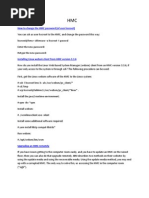 HMC Commmands | PDF | Command Line Interface | Backup