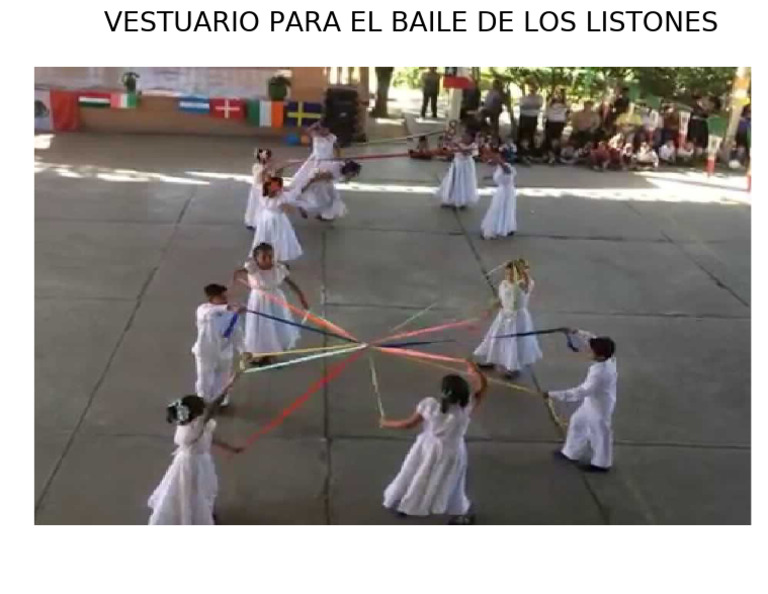 Vestuario para El Baile de Los Listones | PDF