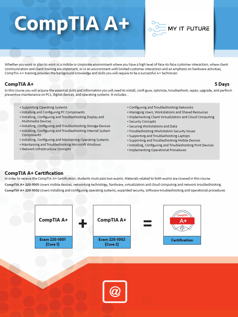 CompTIA Aplus 2023 MITF BFI | PDF