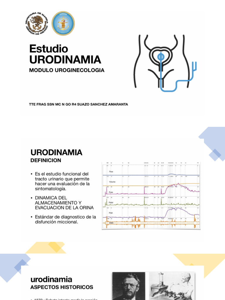 Urodinamia: Evaluación y Procedimientos | PDF | Sistema urinario ...