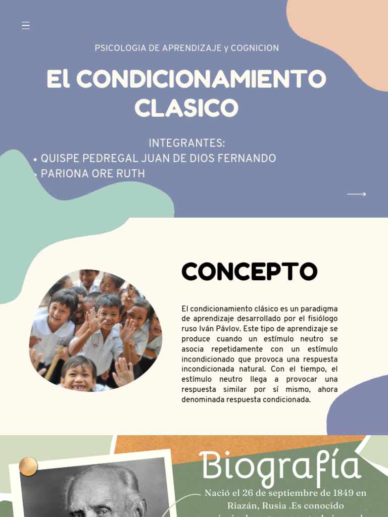 El Condicionamiento Clasico | PDF