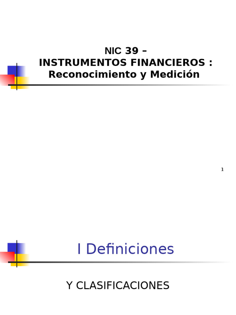NIC 39 Presentacion Corta | PDF
