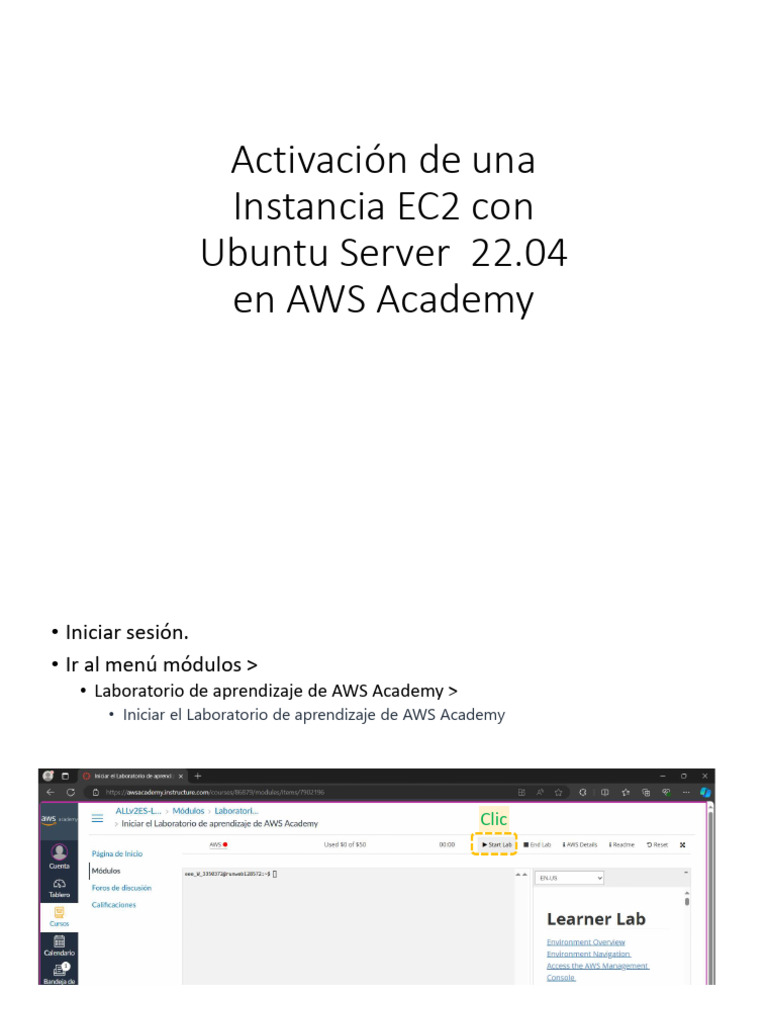 AWS - EC2 - Ubuntu 22.04 | PDF