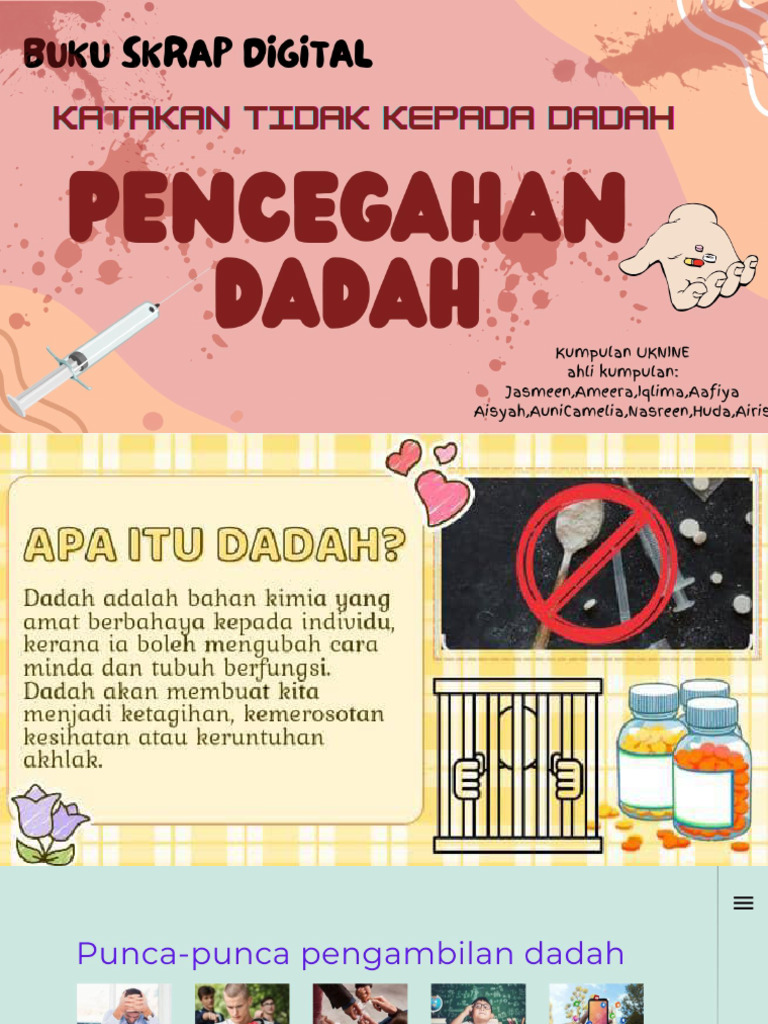 Buku Skrap Digital Dadah ( UKNINE 1UK ) | PDF