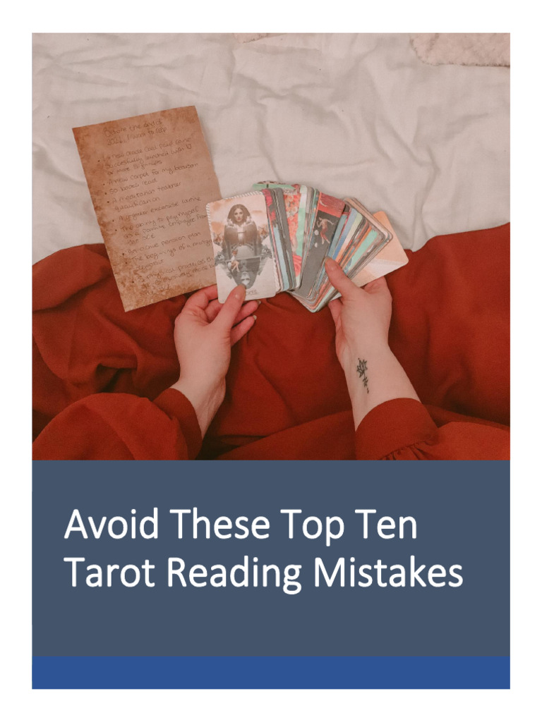 Avoid These Top Ten Tarot Reading Mistakes | PDF