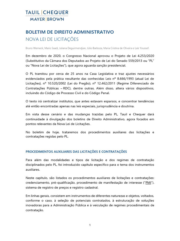 Modulo1 6 Procedimentos Auxiliares Artigo | PDF