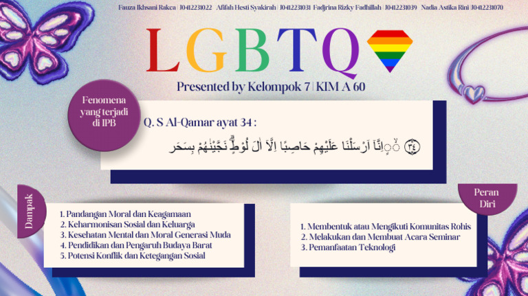 Presented by Kelompok 7 - KIM A 60: Q. S Al-Qamar Ayat 34 | PDF
