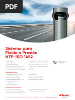 Pavco - FT Tubería NTP ISO 1452-2 | PDF