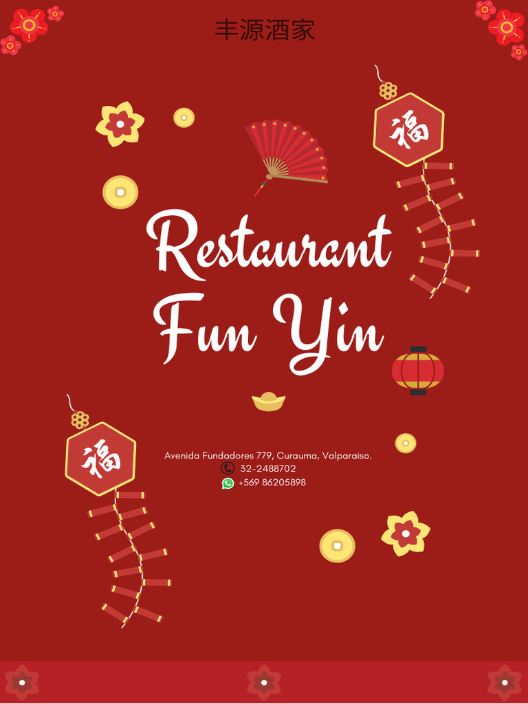 FUNYIN RESTAURANT CARTA | PDF