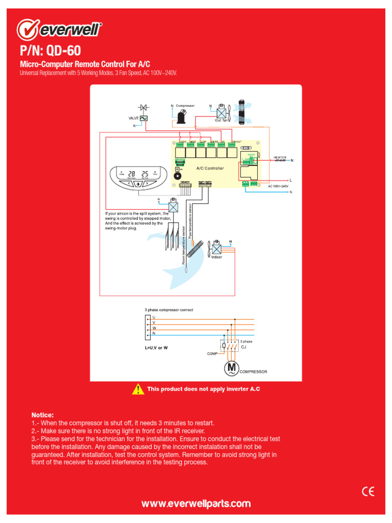 QD 60 Installation Manual | PDF