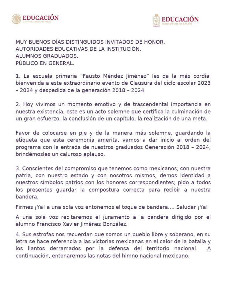 Programa de Homenaje | PDF | Salud y bienestar