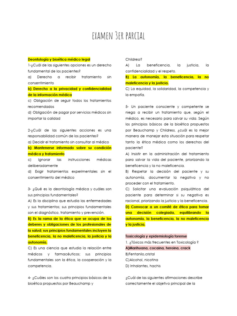 examen 3er parcial | PDF