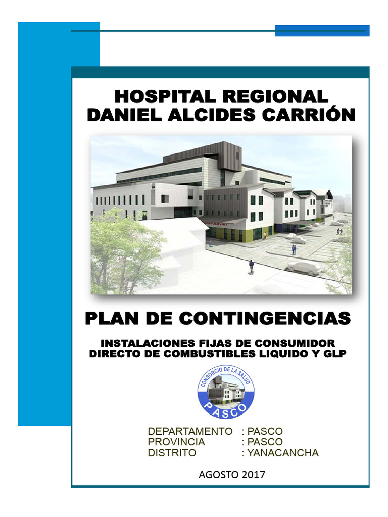 Caratula A4 Plan de Contingencias | PDF