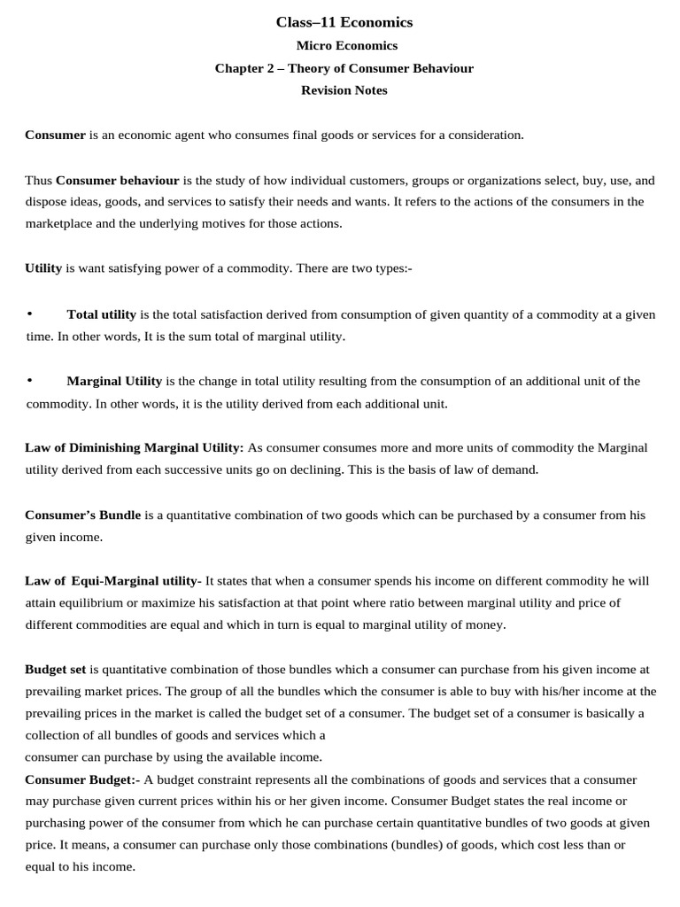 11 Economics 02 | PDF