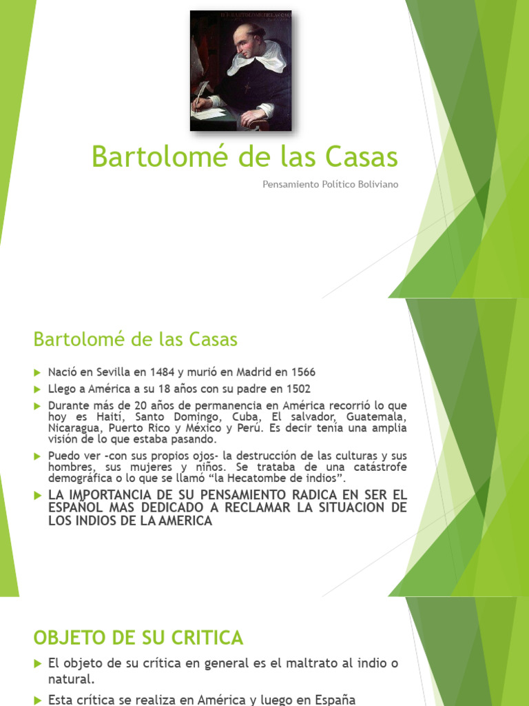 Bartolomé de Las Casas | PDF