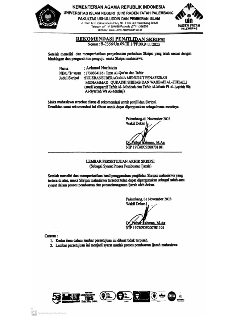 Rekomendasi Penjilidan | PDF