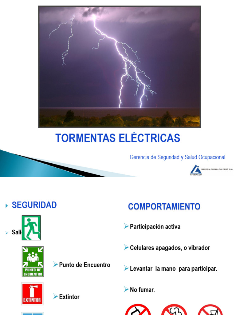 Tormentas Electricas 2015 | PDF