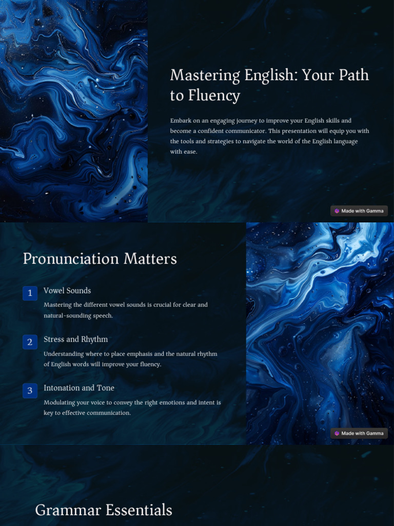 Mastering English Your Path To Fluency | PDF