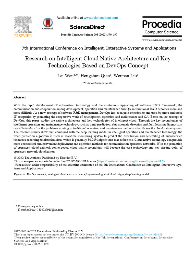 DevOps & Intelligent Cloud Architecture | PDF | Regression Analysis | Linear Regression