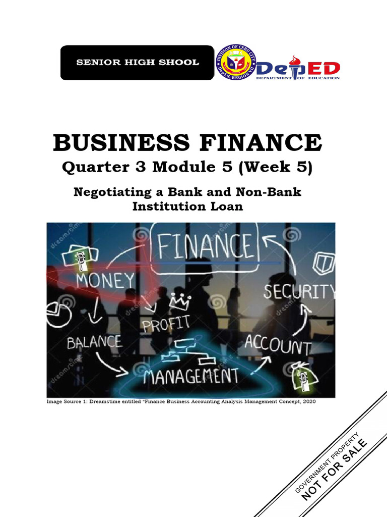 BUSINESS FINANCE Q3 Week 5 Module 5 Edited For Students | PDF