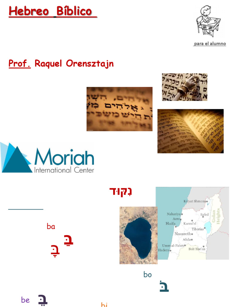 A3-student-Hebreo Biblico | PDF | Languages Of Israel