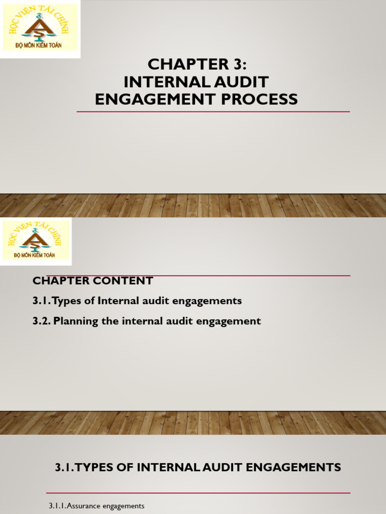 Internal Audit Engagement process | PDF
