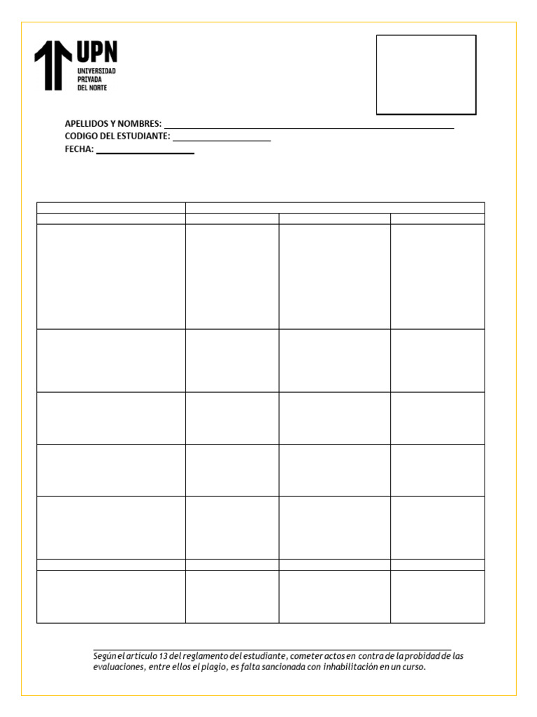 Rubricas Ecoe Psicología | PDF