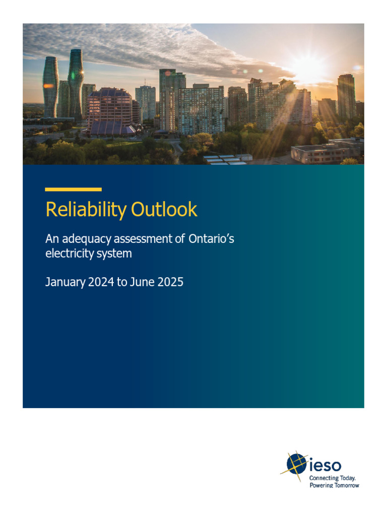 Reliability Out Look 2023 Dec | PDF