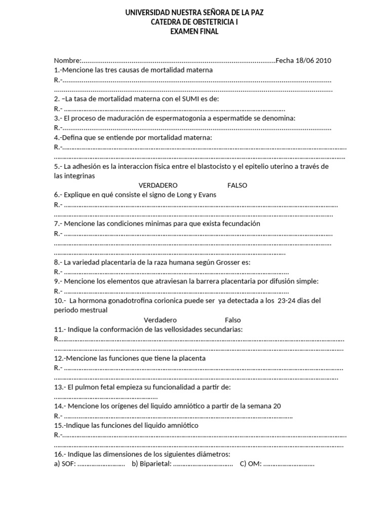 Final. Ob I - 1-10 | PDF