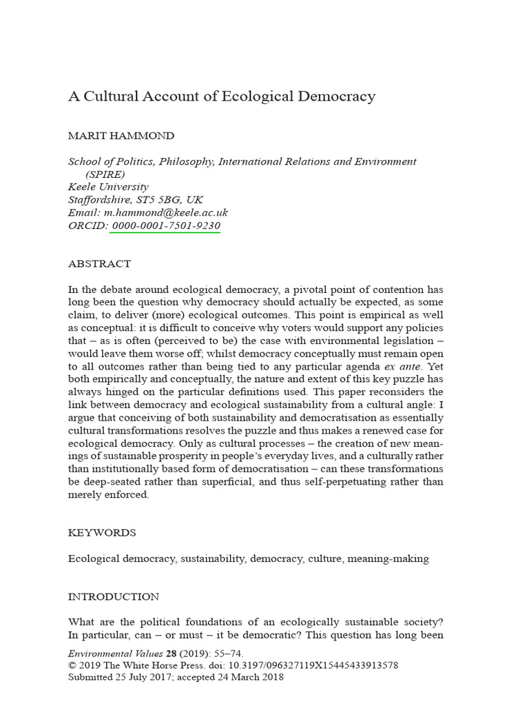 Hammond (2019) | PDF