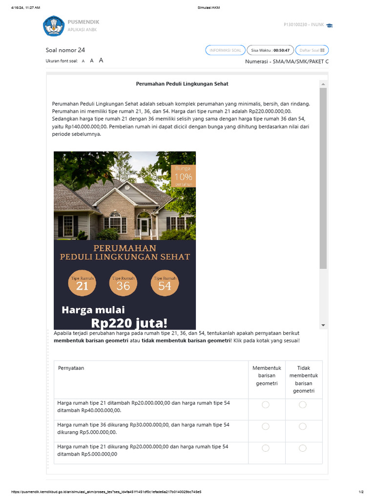 Simulasi AKM 09c | PDF
