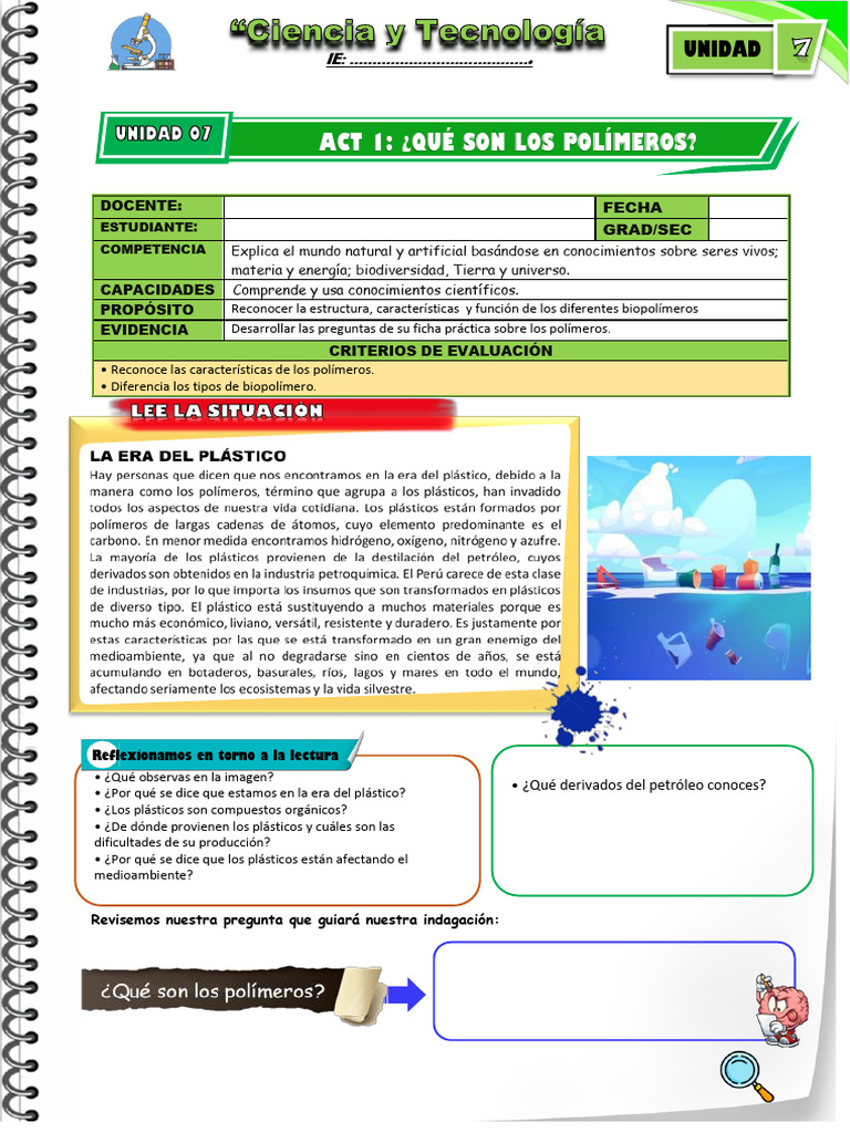 A-3º Act 1 Cyt Und 7 | PDF