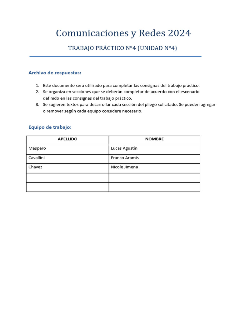 TP4 Unidad4 2024 | PDF