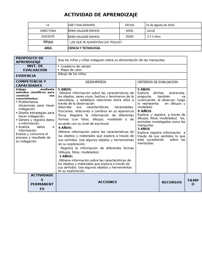 Que Comen Los Pollos | PDF