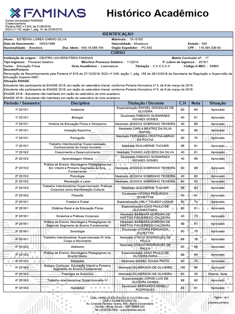 ESTÉFANI LOREN CARMO SILVA - Assinado | PDF