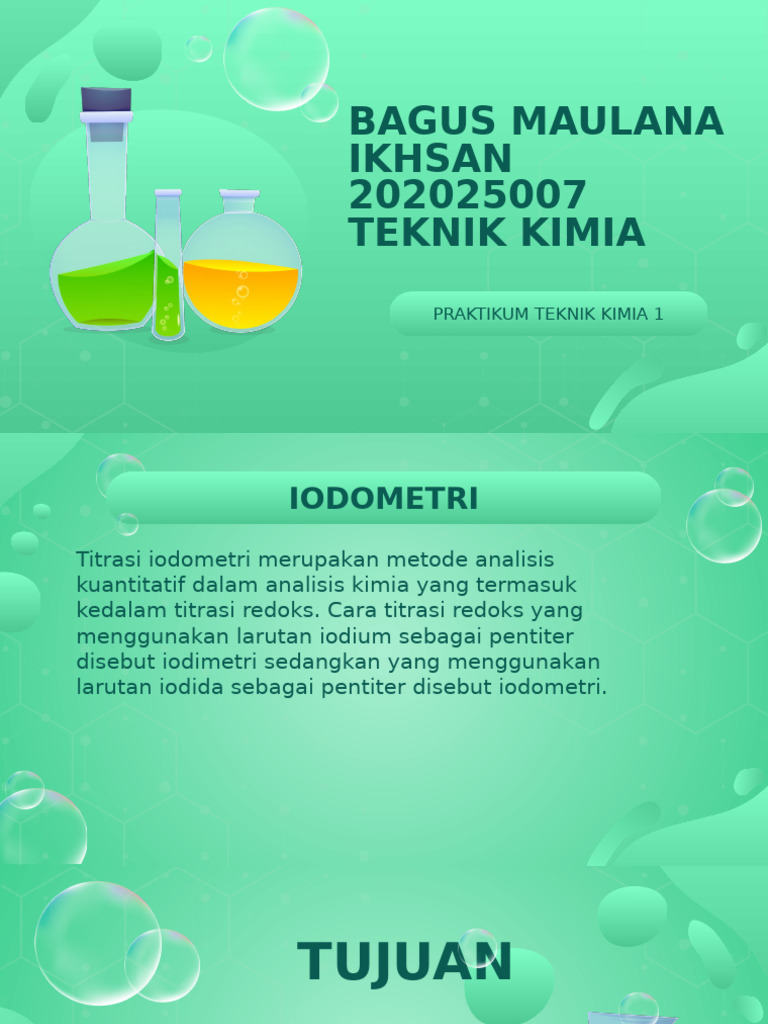 Praktikum Tekkim 1 | PDF